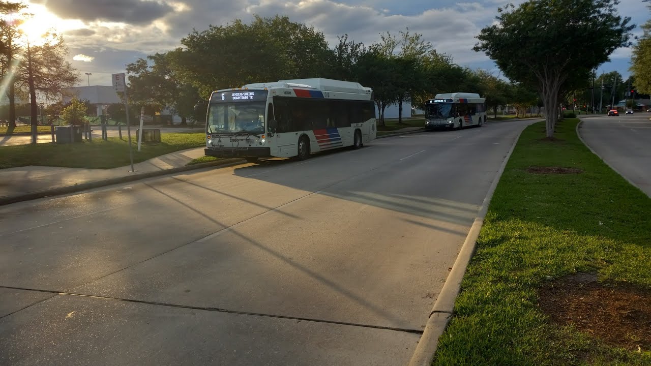 Riding Houston Metro 56 Airline/Montrose To Aldine Bender - YouTube
