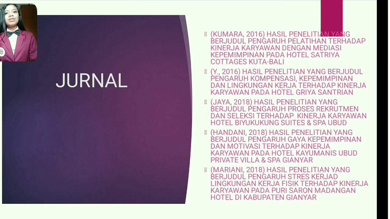 Presentasi Proposal Penelitian " Pengaruh Proses Rekrutmen Dan Seleksi ...