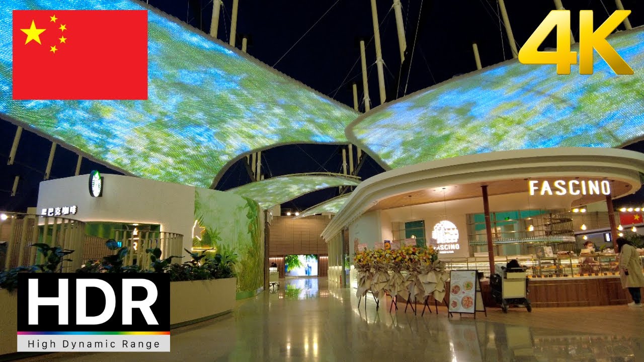【4K HDR】Shanghai Airport Walk - Terminal 1 - YouTube