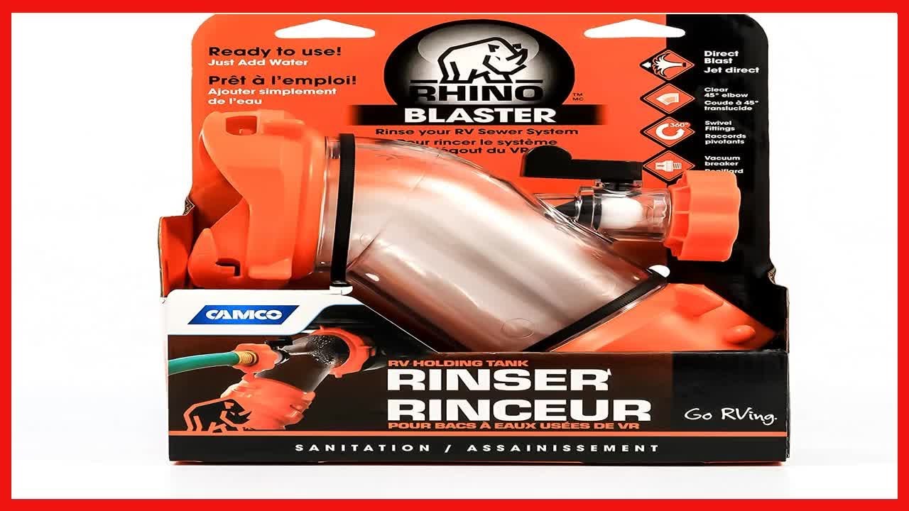 Keep Your RV Tanks Spotless with the Rhino Blaster Tank Rinser - YouTube