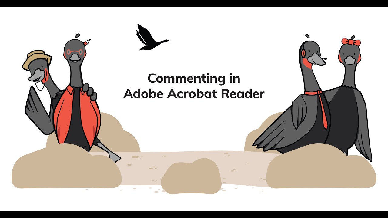 Commenting in Adobe Acrobat Reader - YouTube