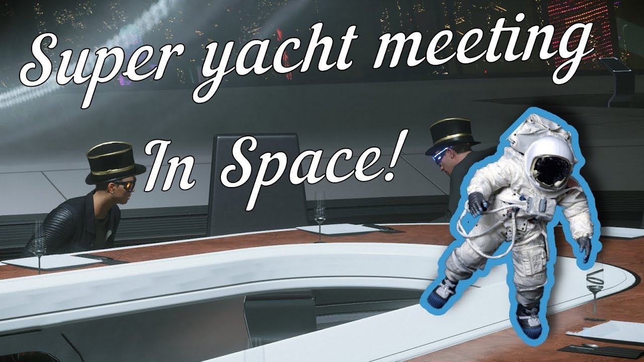 Star Citizen: Org Meeting On 890J - YouTube