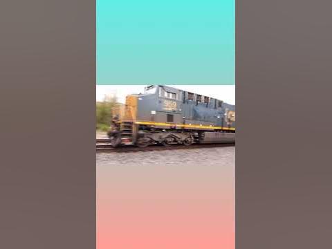 CSX #959 ES44AH REAR DPU!!!!! - YouTube