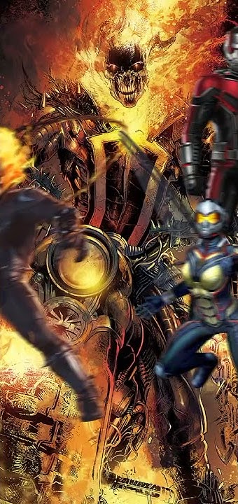 Ghost Rider Vs Avengers Avengers Ghost Rider Youtube