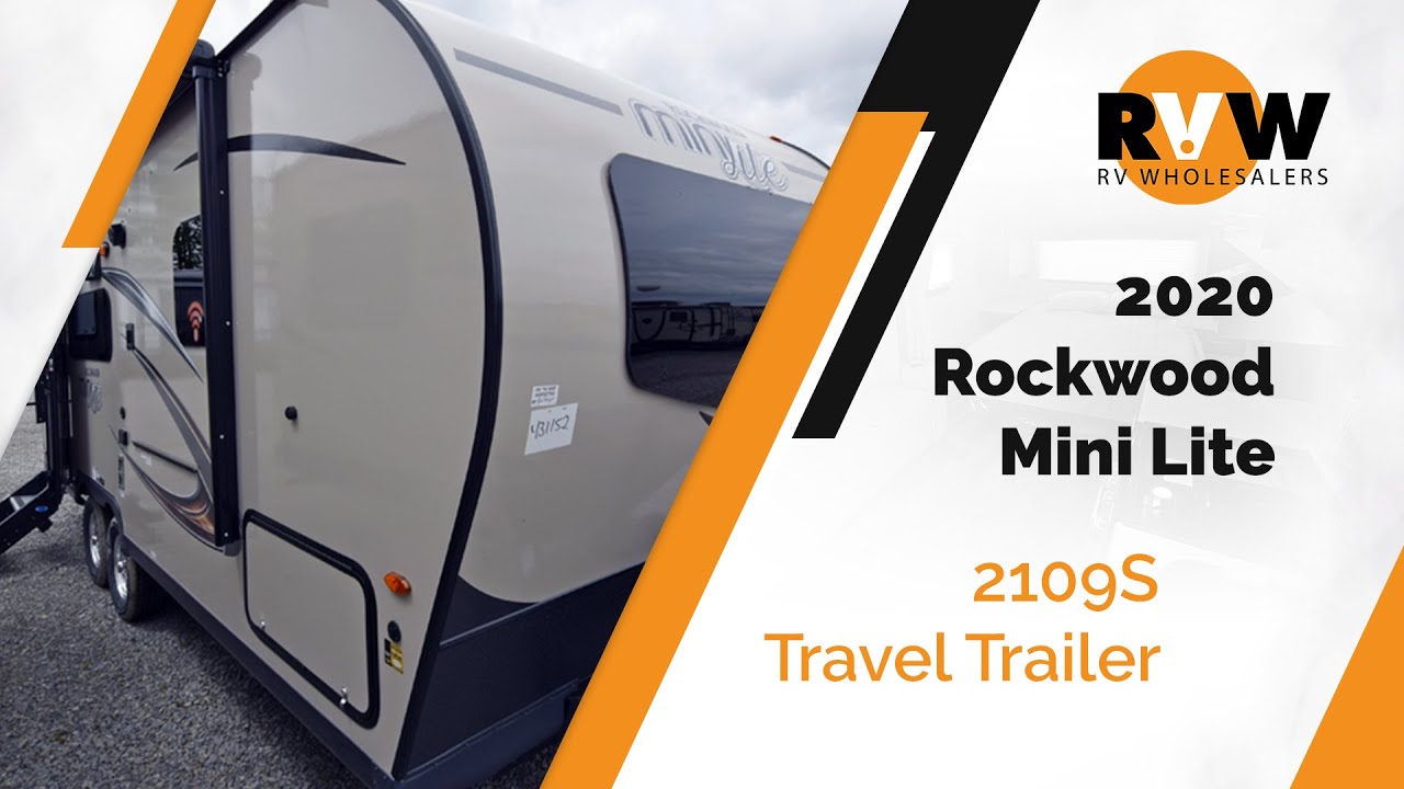 2020 Rockwood Mini Lite 2109S Travel Trailer Walk-through - YouTube