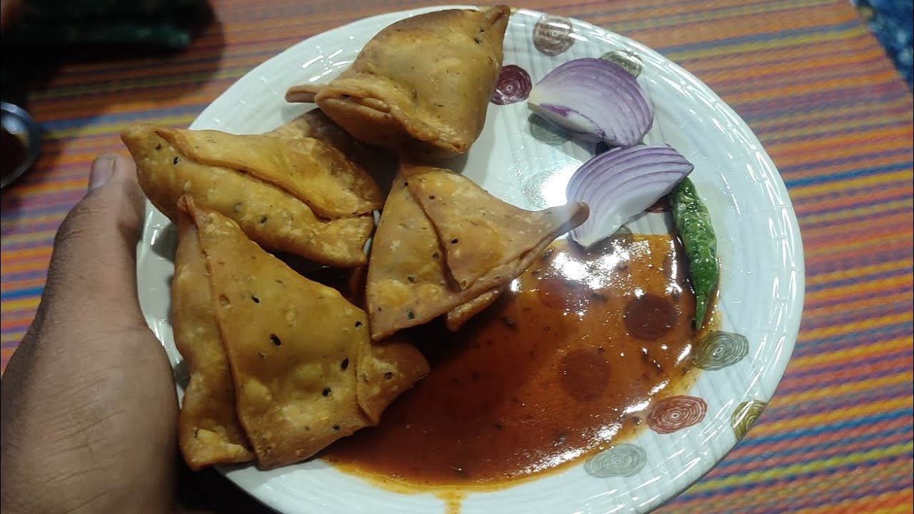 Street style samose | 2 minut me banane wale samose | Samose Recipe | # ...