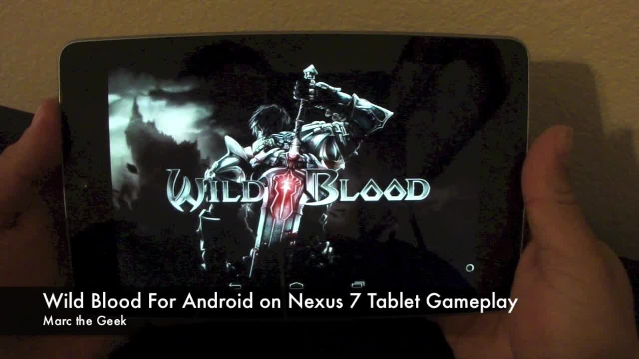 Wild Blood for Android on Nexus 7 Tablet Gameplay - YouTube