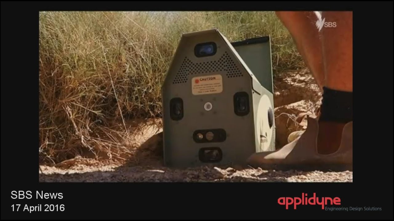Applidyne technology Cat grooming trap on SBS News 17 April 2016 - YouTube