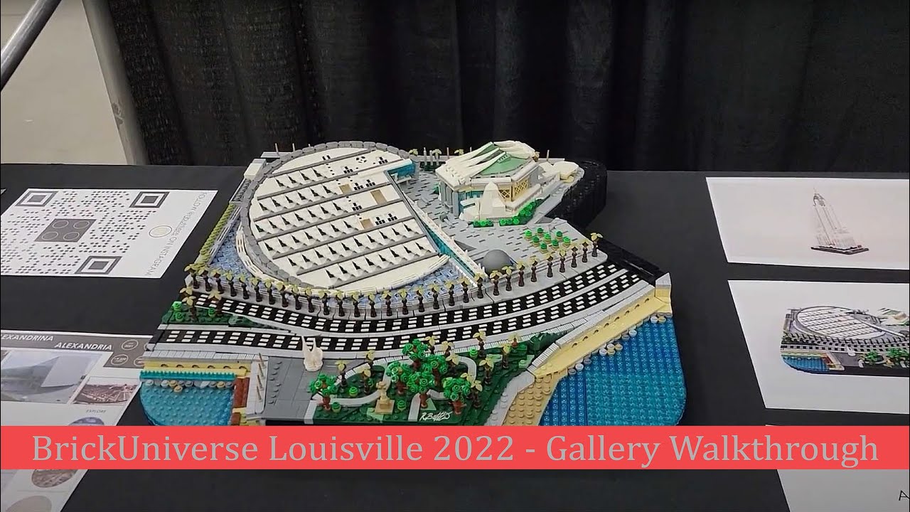 LEGO Gallery Walkthrough at BrickUniverse Louisville 2022: Landmark ...