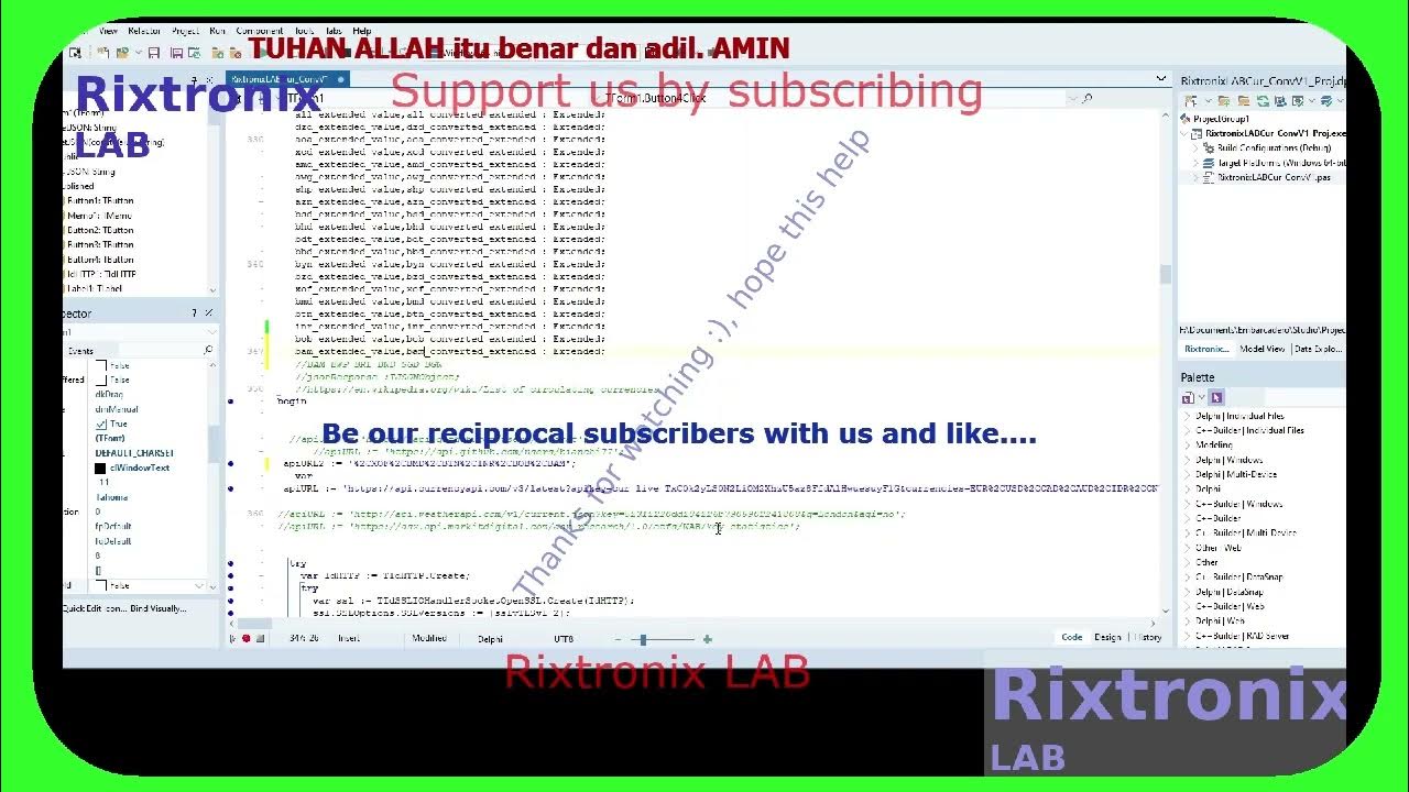 Belajar AppValas Delphi K307 - YouTube