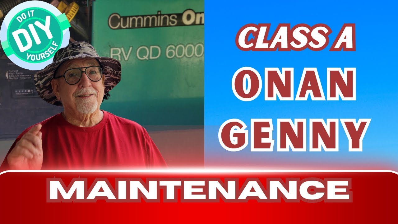 DIY RV Living: How We Service Our Onboard RV's Onan QD 6000 Generator ...