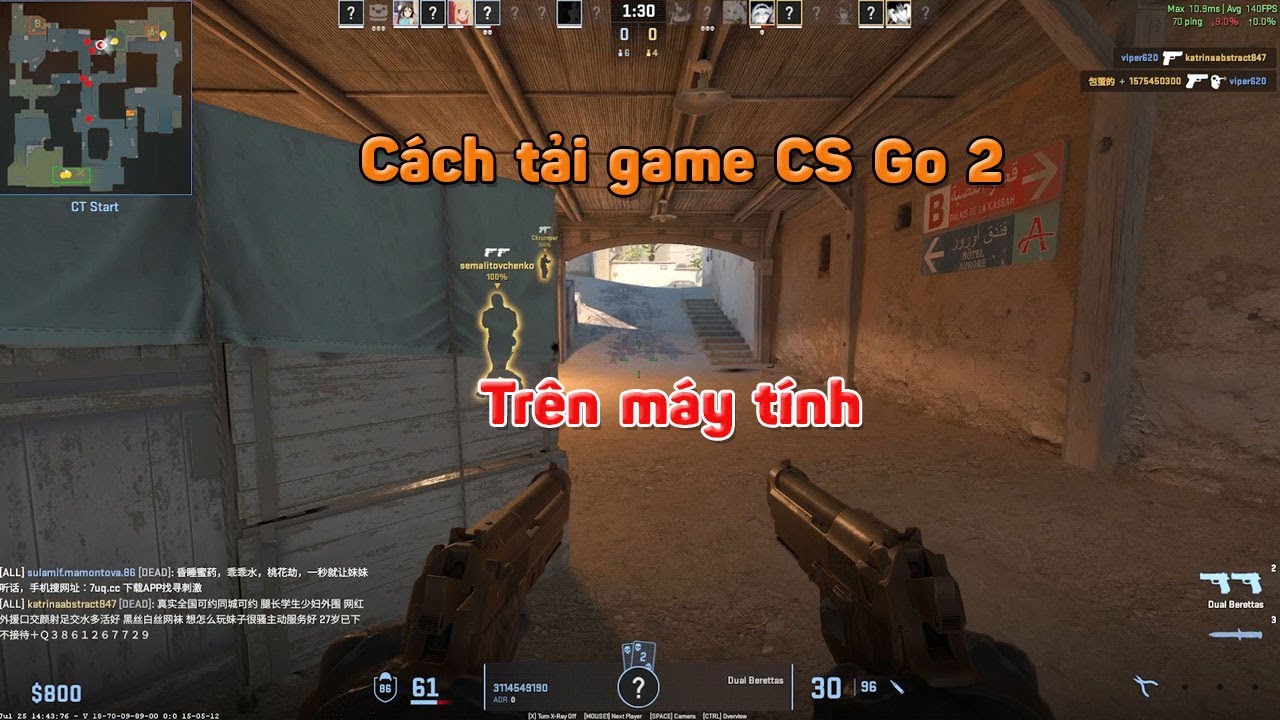 Cách tải cài game CS Go 2 trên máy tính - Cách chơi game counter strike ...