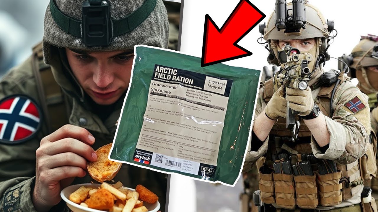 TOHLE JÍ NORSKÉ SPECIÁLNÍ SÍLY! | NORSKÉ MRE | ARCTIC FIELD RATION ...