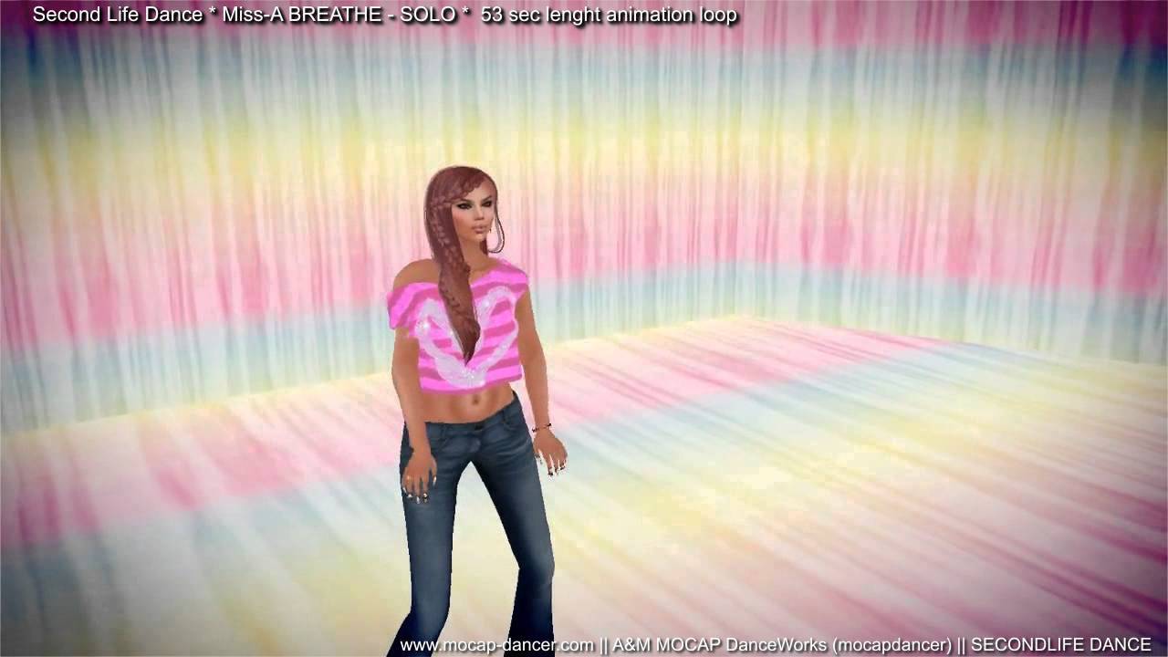 SL - Miss-A Breathe - SOLO dance animation - YouTube