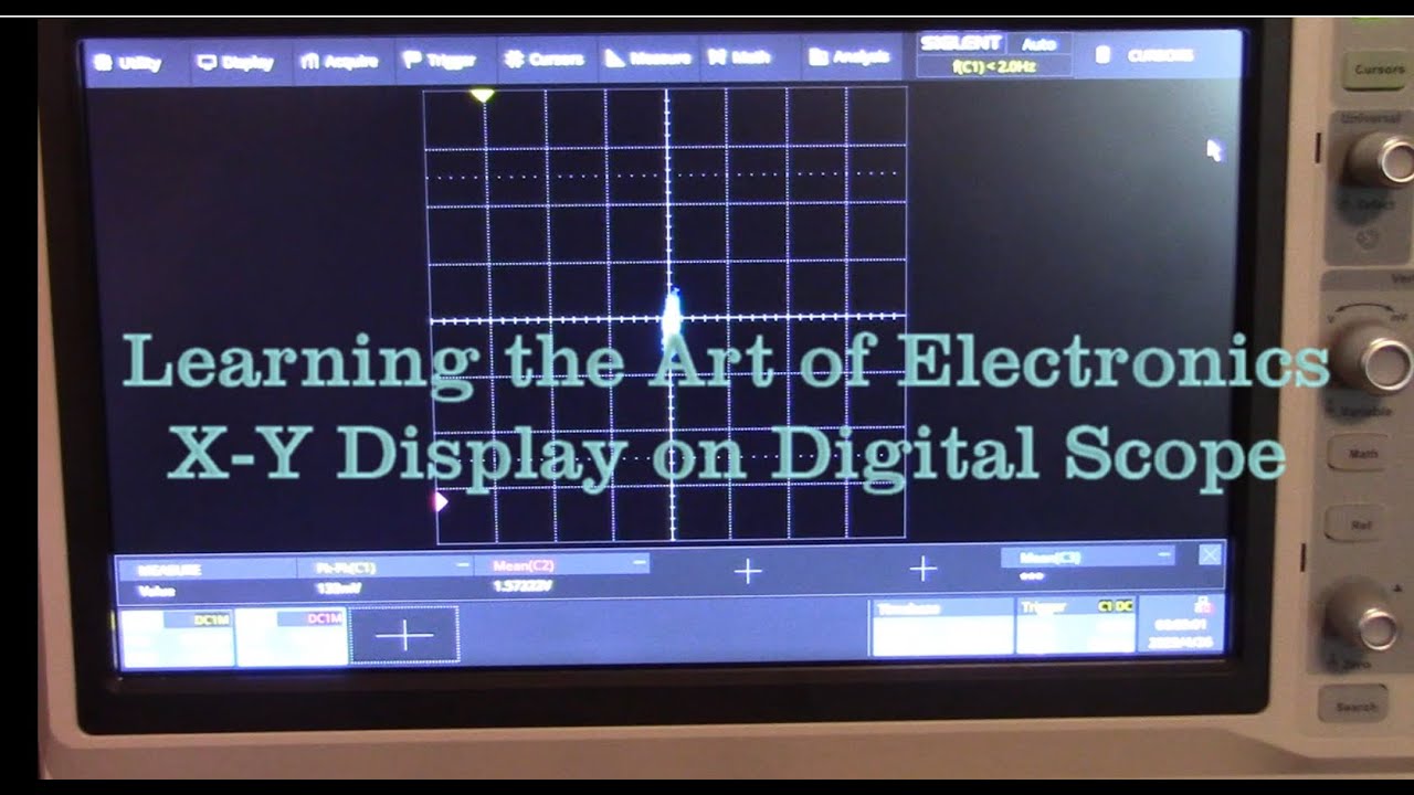 28N XY Display on Digital Scope - YouTube