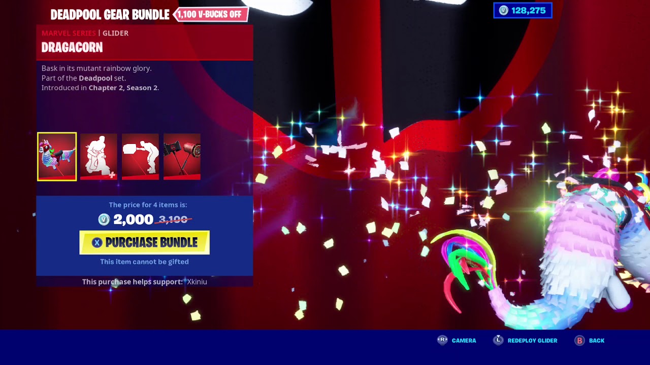 Deadpool Bundle + 100k vbucks Fortnite Xbox Record - YouTube