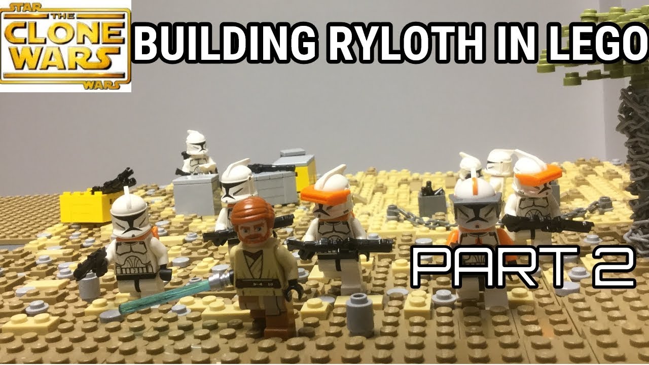 Building Ryloth in LEGO Part 2 - Star Wars The Clone Wars - YouTube
