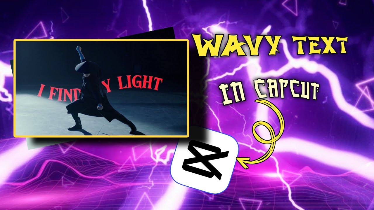 Wavy Text Behind Person Effect in CapCut 🔥 || CapCut Text Effect Tutorial - YouTube