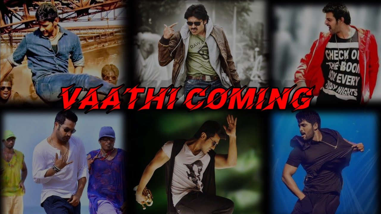 VAATHI COMING | FEAT | TOLLYWOOD STARS - YouTube