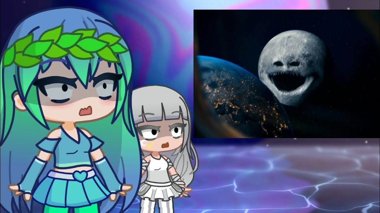 Planet Humans female AU react to Moon Wakes Up Part 1 - YouTube
