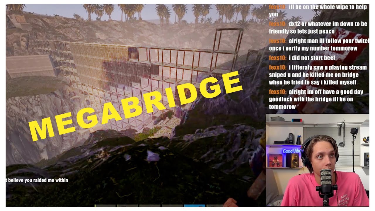 I Built the BIGGEST BRIDGE IN RUST!!! - YouTube