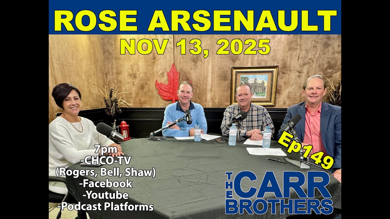 Ep149: The Carr Brothers Show - ROSE ARSENAULT (Nov 13/25) - YouTube