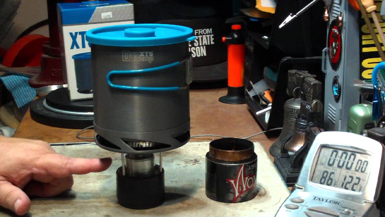 Olicamp XTS Pot - Boil Test #2 - Using Super Venom Stove - YouTube