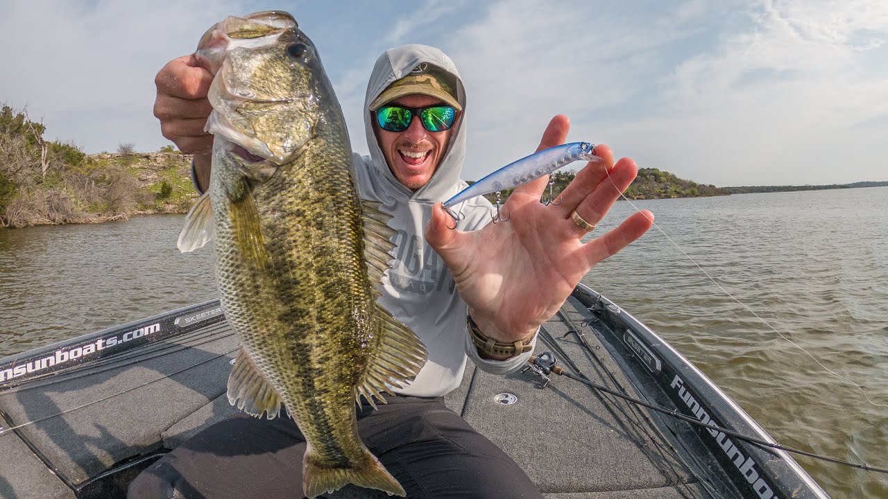 How to Catch Bass When they're off Bottom (Spawn Search Lure) - YouTube