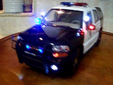 1/18 LAPD K9 SUV with Multi Pattern Lights, Siren. RARE Ut - YouTube