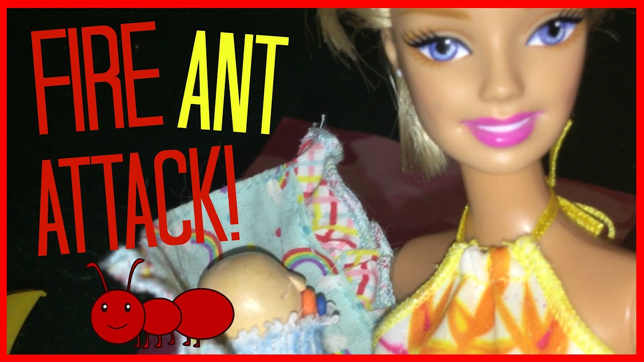 Barbie Vlog | FIRE ANTS! - YouTube