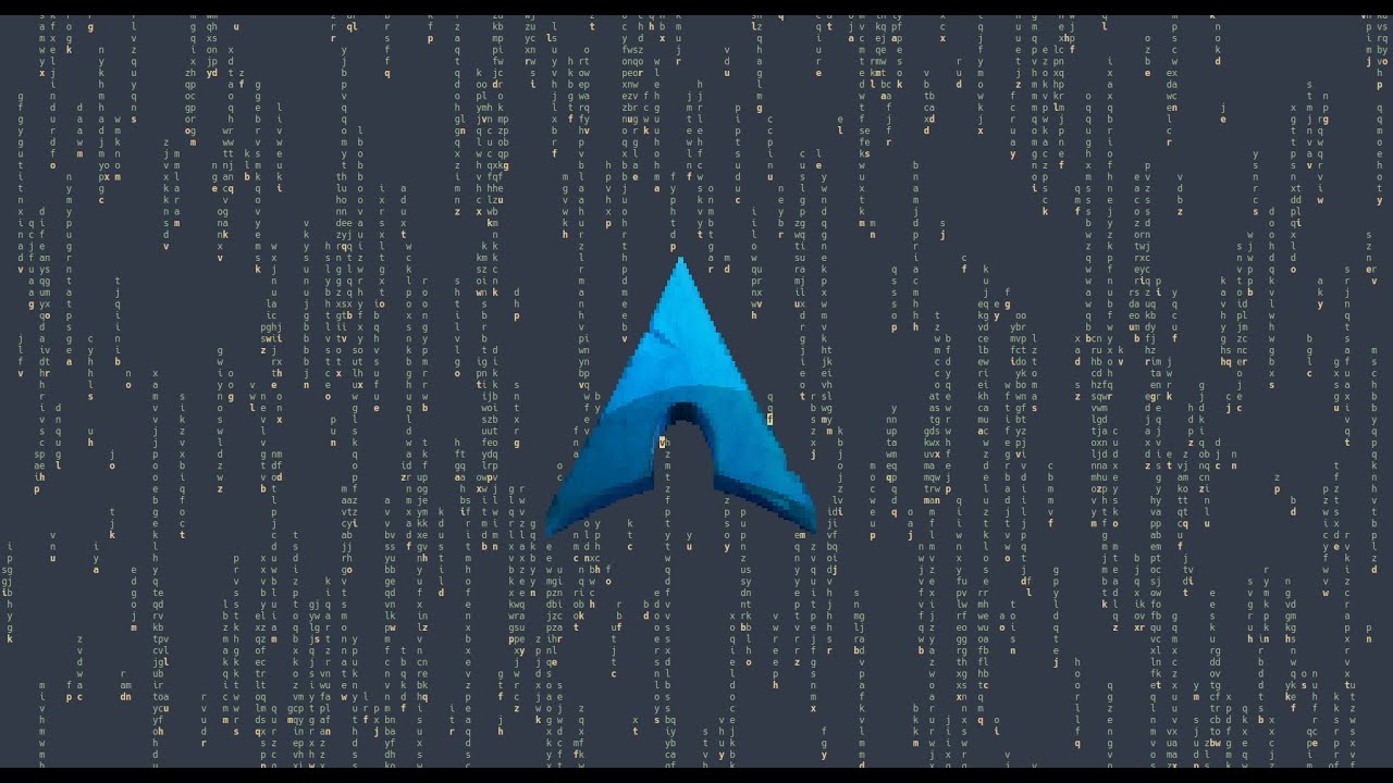 chaftrix: image animation + matrix effect in terminal window (c, chafa ...