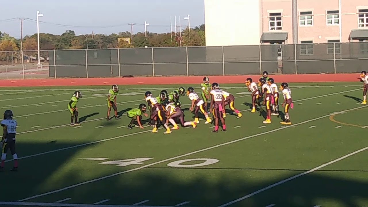 Austin Steelers vs Brazos gators Wesley Donner Jr 12u - YouTube