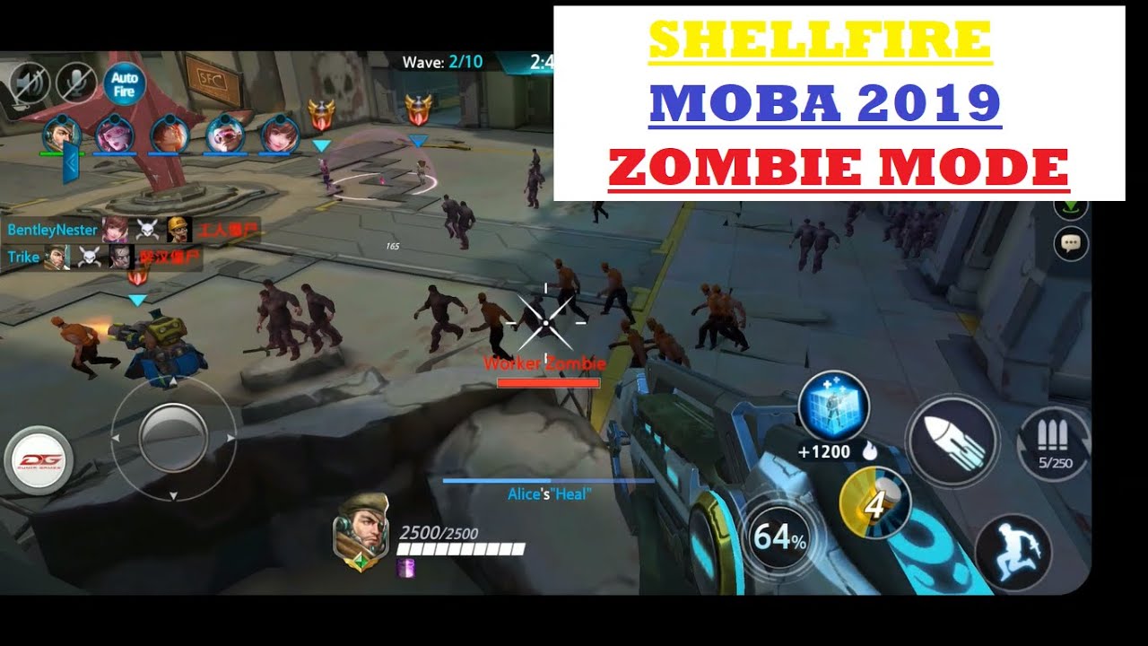 "Shellfire" HD New MOBA FPS 2019 - Zombie Mode gameplay - YouTube