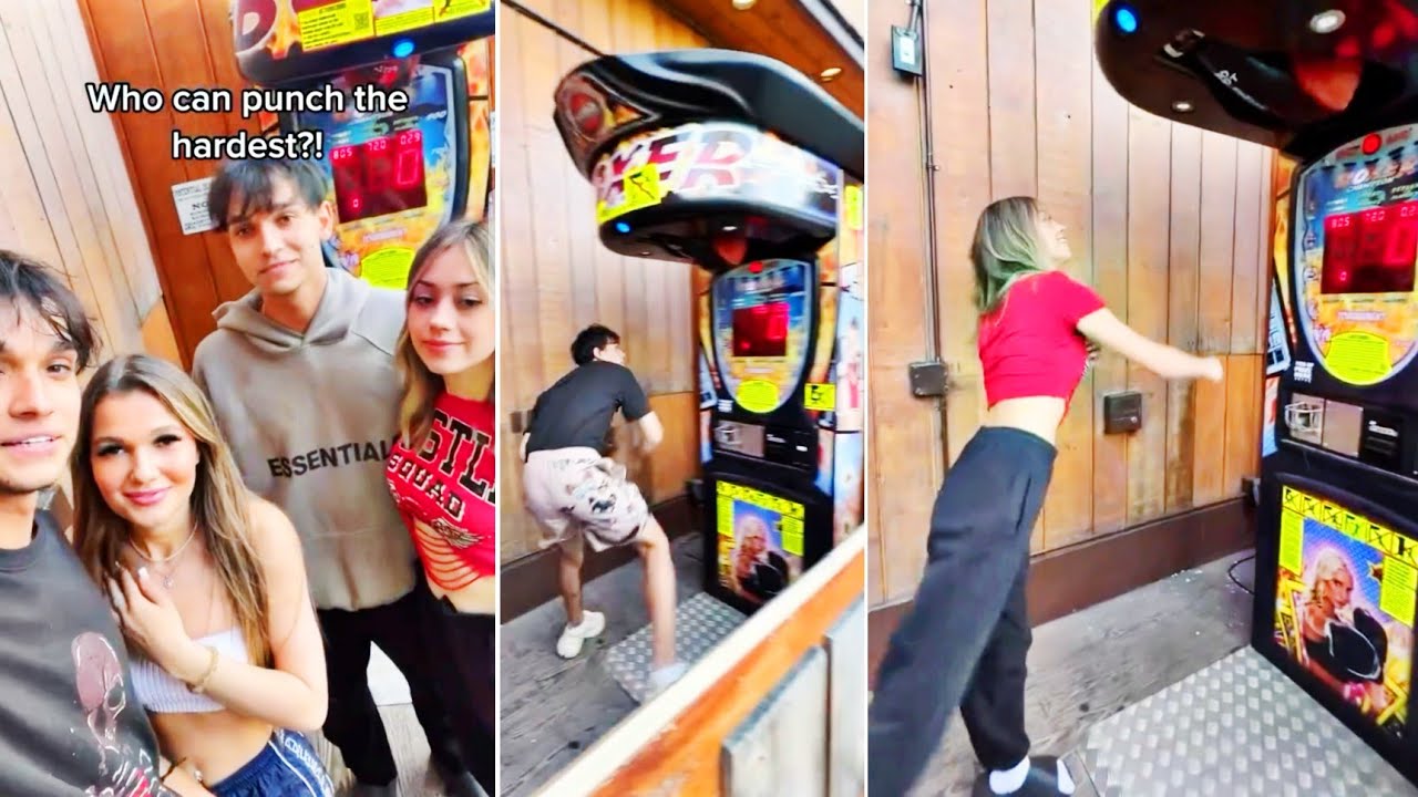 Lucas and Marcus Vs Ivonne & Michelle | Who Punch the Hardest - YouTube