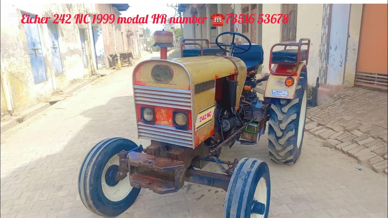 #Eicher 242 NC 1999 modal HR number ☎️ बिक गया। । - YouTube