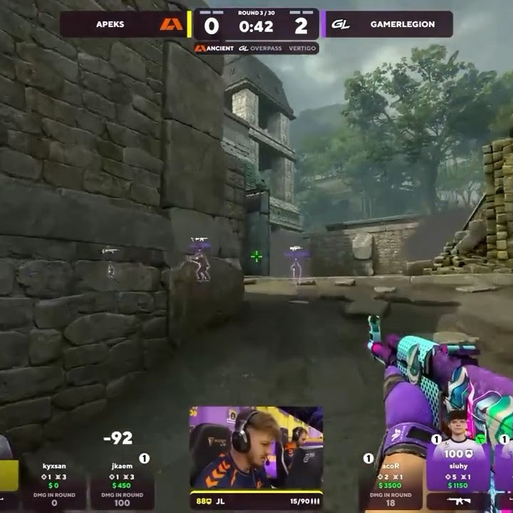 Apeks vs GamerLegion- HIGHLIGHTS - BLAST Paris Major #csgo #cs2 - YouTube