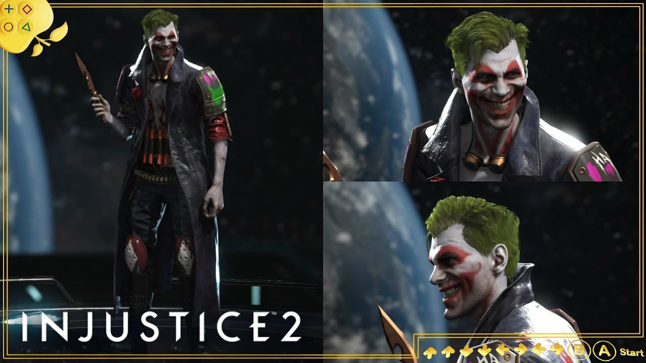 INJUSTICE 2 | Personalização do Coringa lvl. 20 - Equipamento e cores ...