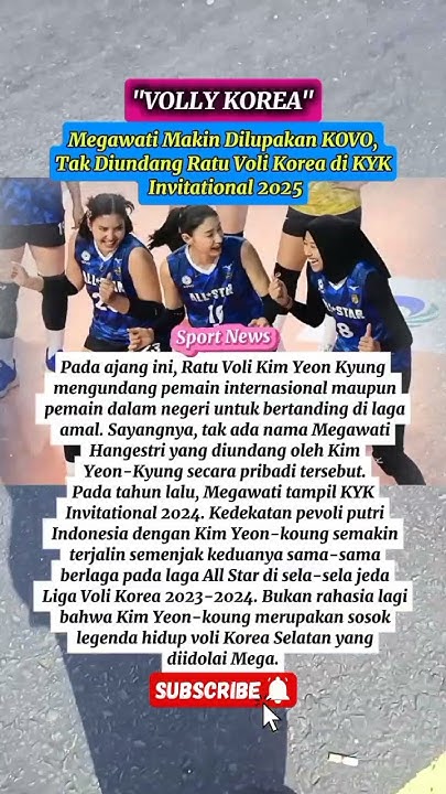 Megawati makin dilupakan KOVO🤨🧐#shortvideo #trending #shorts #fyp #youtubeshorts #vollyballputri ...