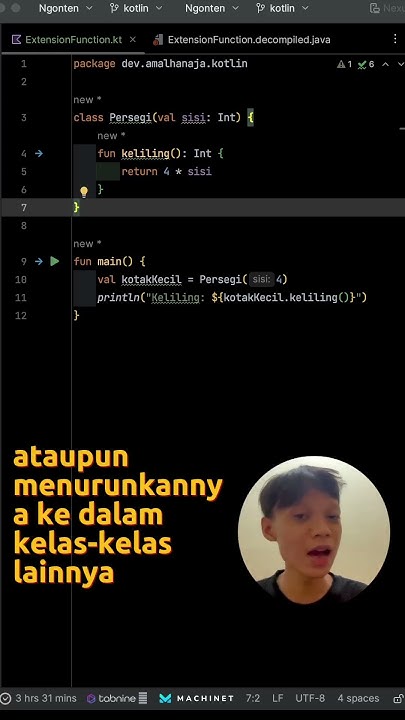 Kotlin Extension Function - YouTube