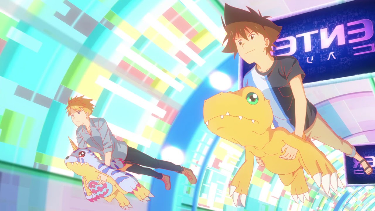 Digimon Last Evolution But With Saban Dub Music - Gennai and the ...