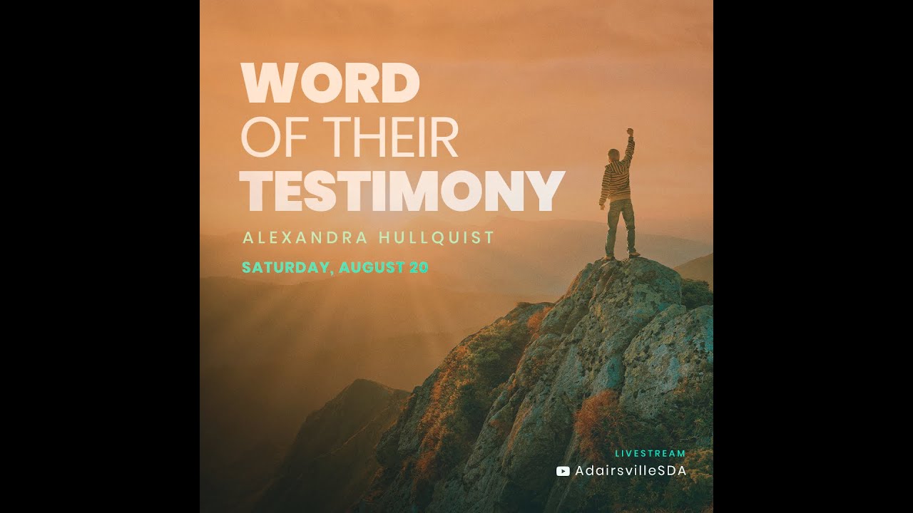 Word of Their Testimony - YouTube
