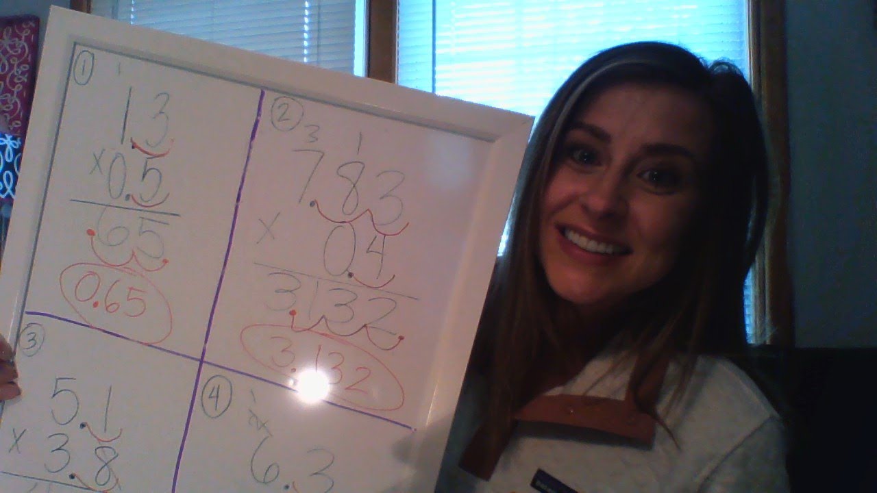 Multiplying Decimals Video YouTube Multiplying Decimals Video YouTube