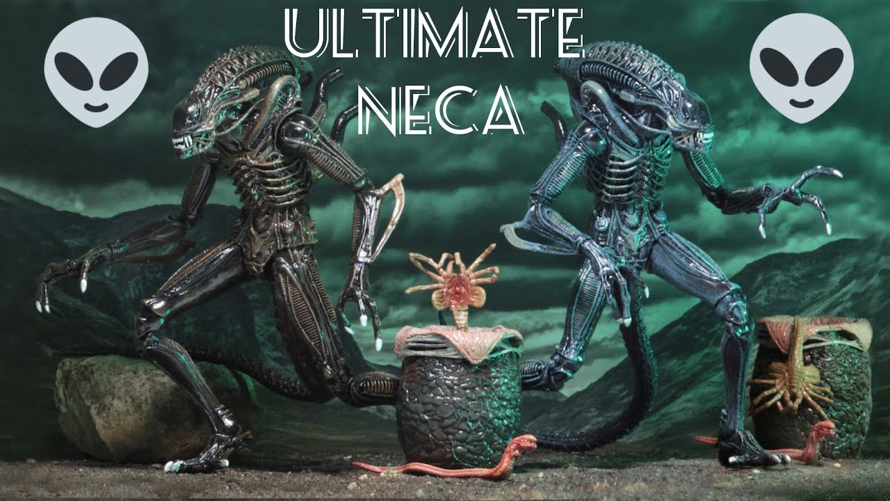 Xenomorph Blue Alien Warrior (Ultimate Neca) UNBOXING - YouTube