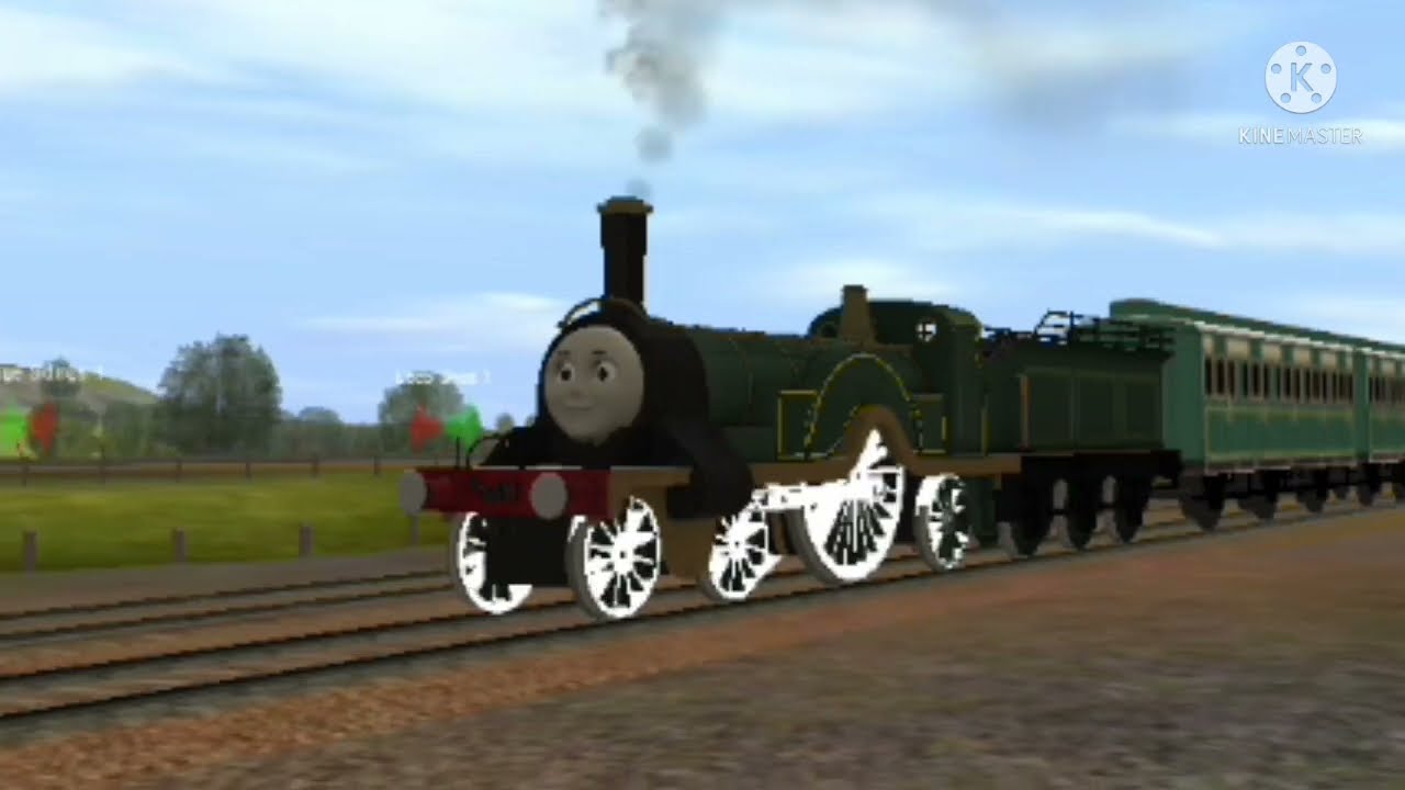 Trainz Thomas Cgi Emily driving session test - YouTube