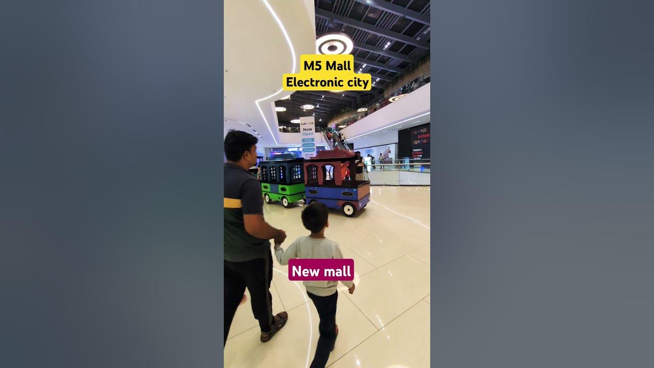 Newly built M5 Ecity Mall #first #mall #in #electronic#city #bengaluru #hosur #road - YouTube