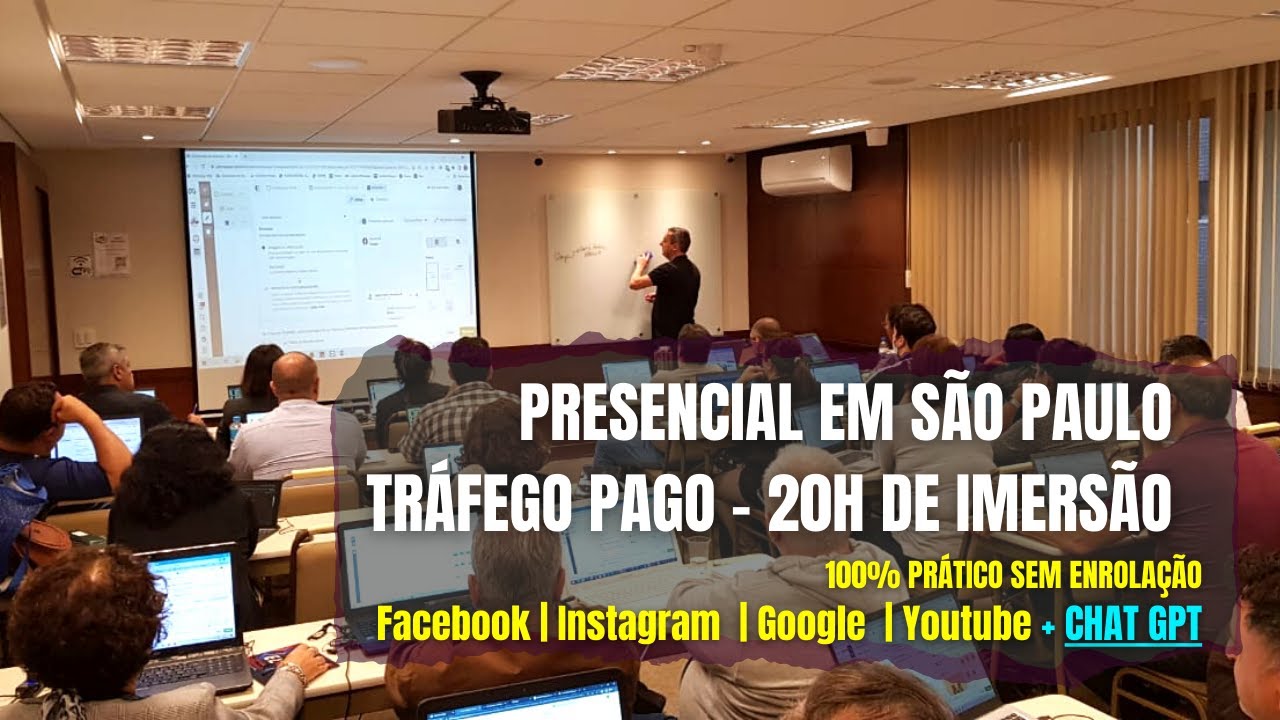 CURSO PRESENCIAL EM SÃO PAULO - 20H DE TREINAMENTO PRÁTICO - YouTube