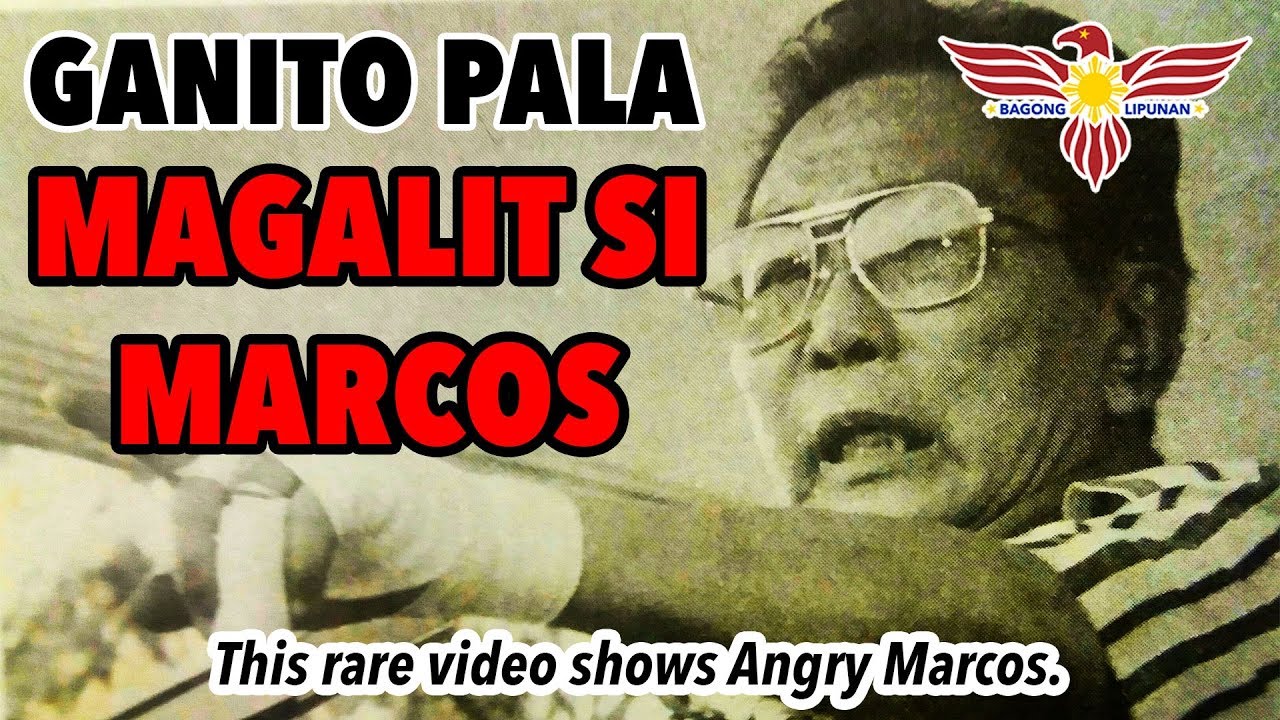 This rare video shows Angry Marcos - YouTube
