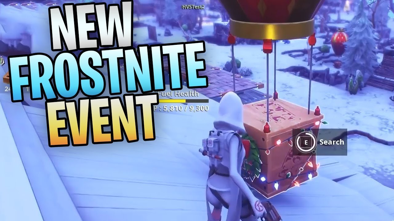 FORTNITE - New FROSTNITE Event Details (Down Tier Crafting And Canny ...