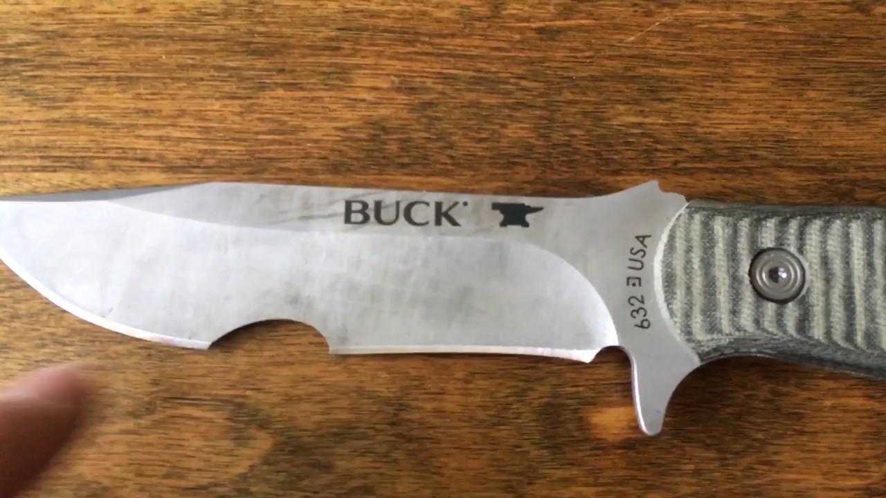 Buck 632 Mesa Bushcraft Fail - YouTube