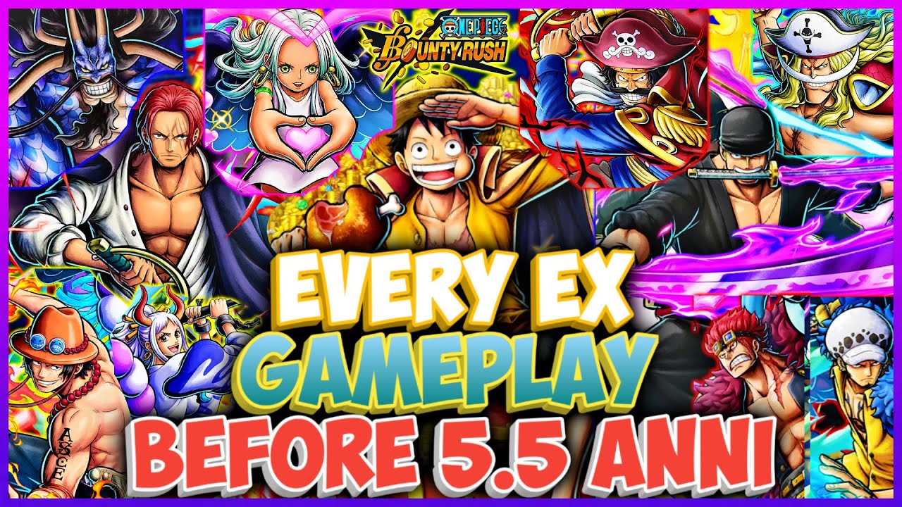 All Ex Characters Gameplay In One Piece Bounty Rush #opbr #bountyrush ...